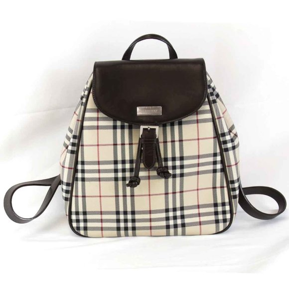 Burberry | Bags | Burberry Classic Nova Check Canvas Backpack | Poshmark